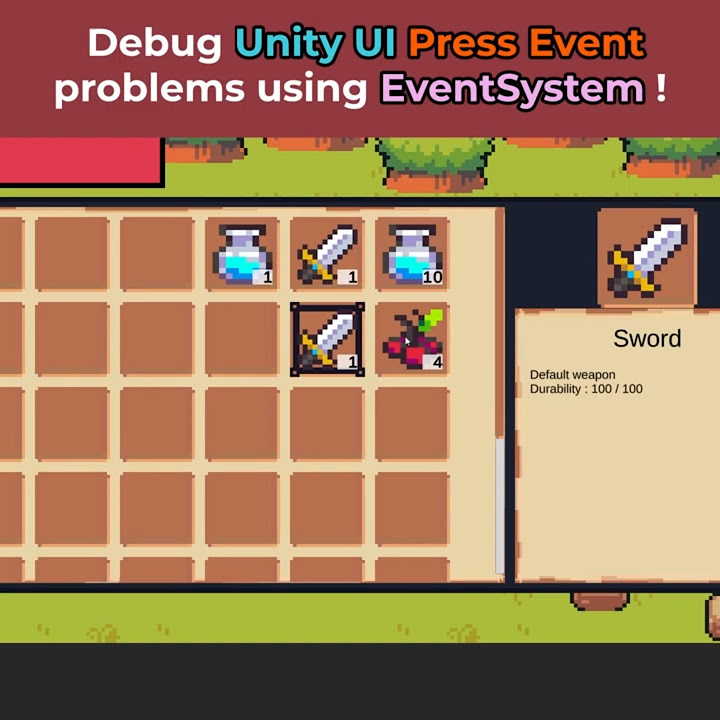 How To Fix Ui Click Event Not Working In Unity Unitytips Youtube
