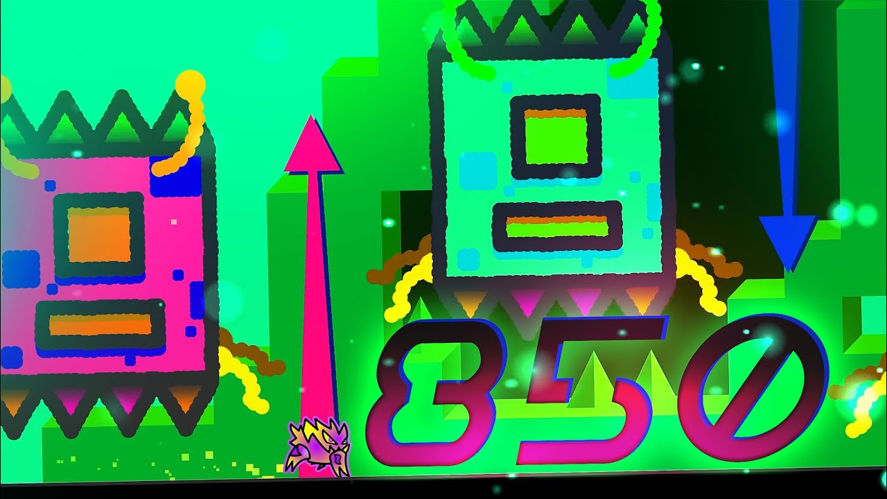 "850" (Demon) by OzzeL2 | Geometry Dash 2.11 - YouTube