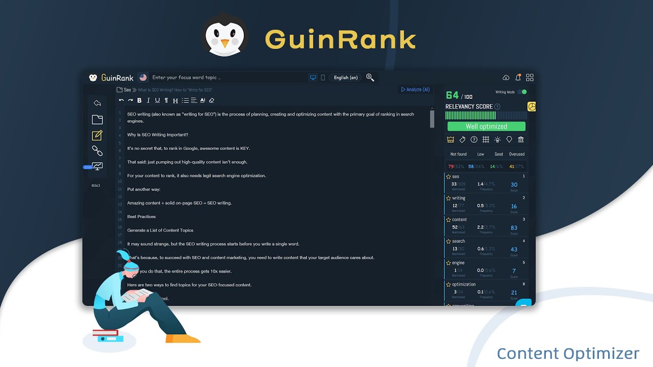 #2 شرح استخدام اداة Content Optimizer - YouTube