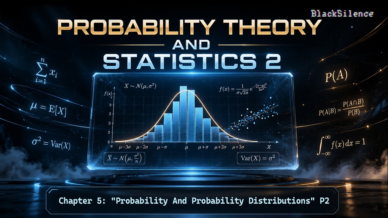 Probability Theory And Statistics 2 ( Chapter 5 : " Probability And ...