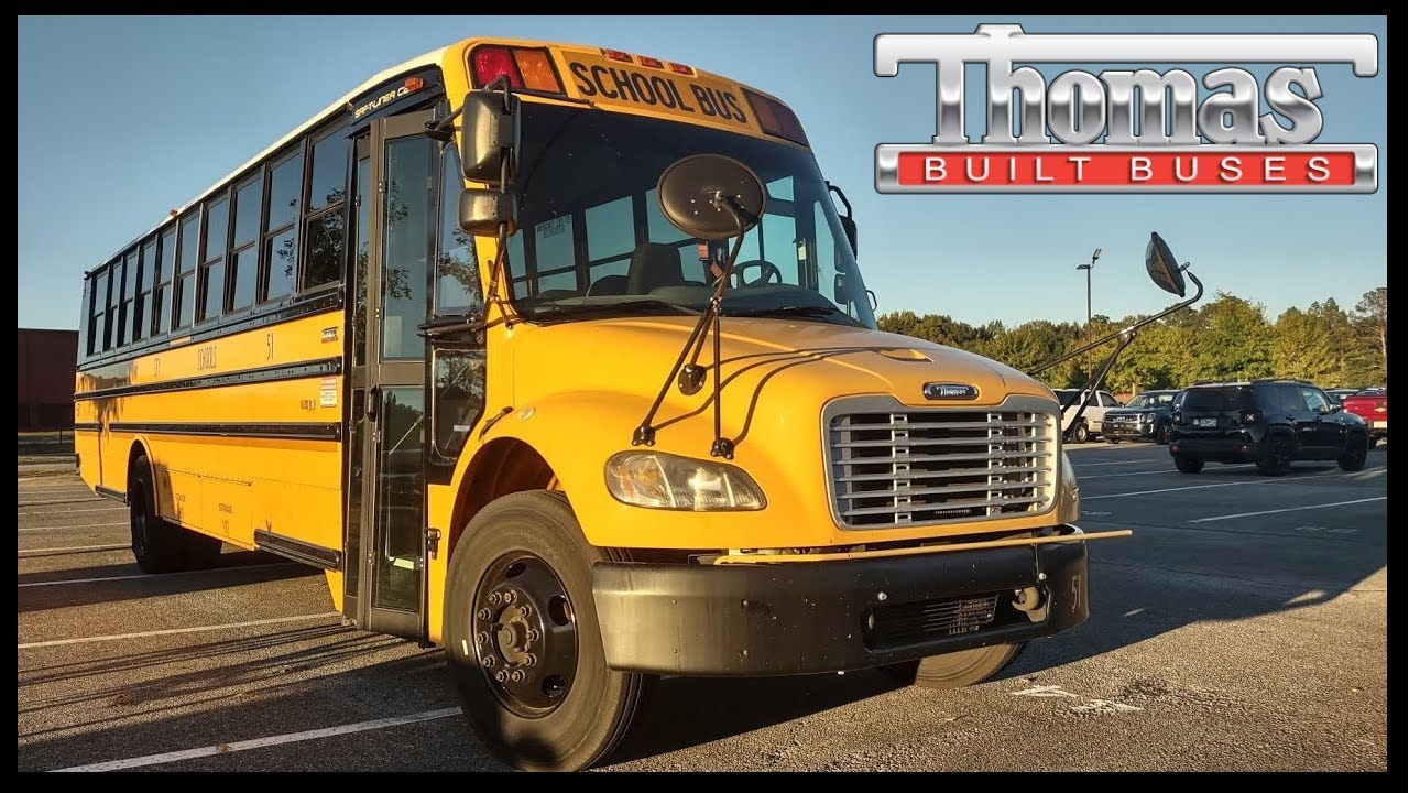 2009 Thomas Saf-T-Liner C2 School Bus - Walk Around Tour [Bus #51 ...