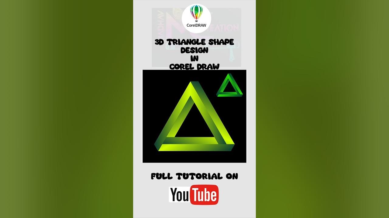 "Master 3D Triangle Design in Corel Draw: Tips & Tricks for Stunning ...