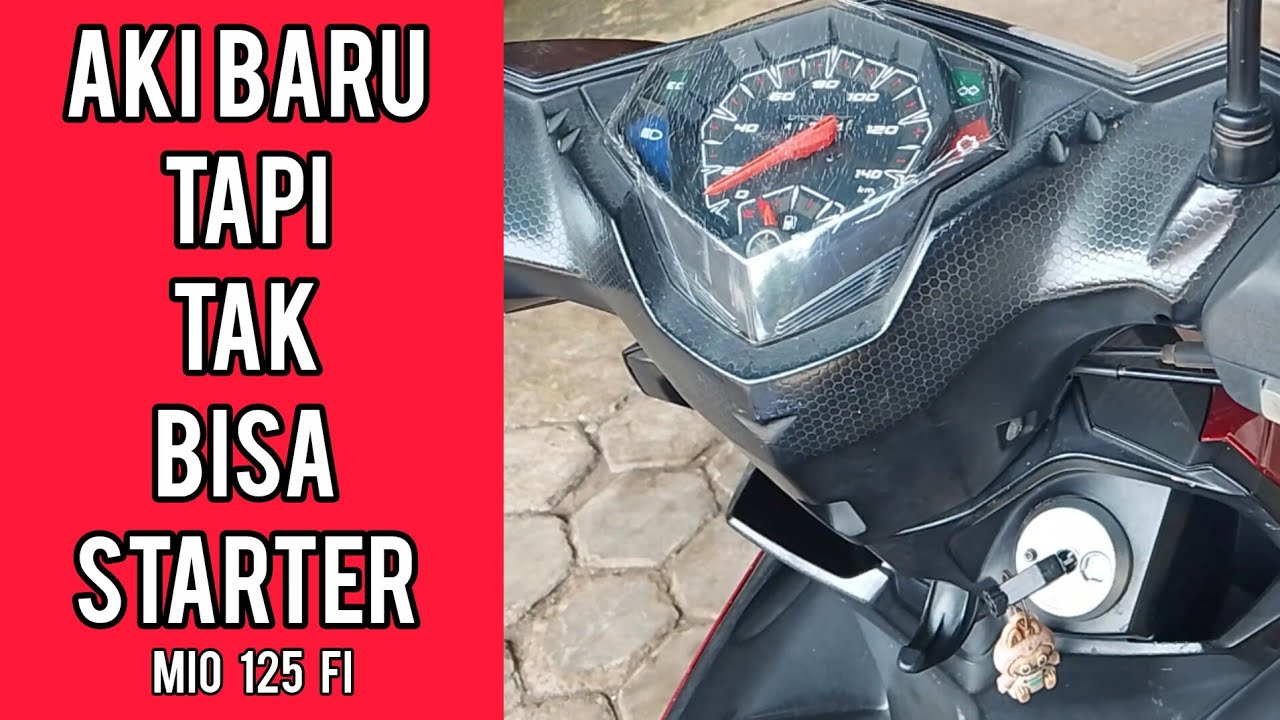 Penyebab motor mio 125 fi tidak bisa di starter - YouTube