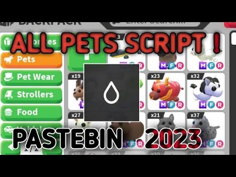 Adopt Me all pets script 😙💖 | (working) PASTEBIN LINK - YouTube