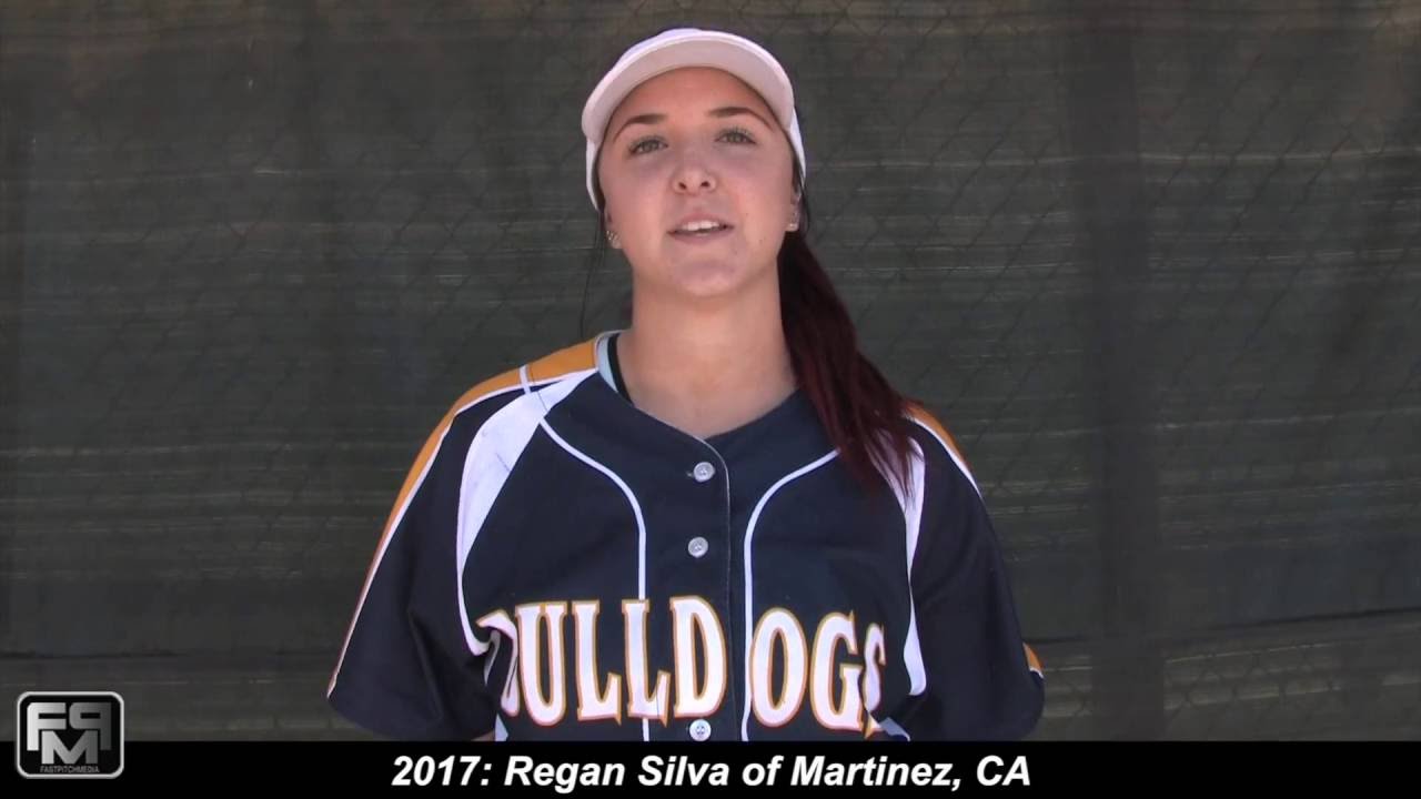 2017 Regan Silva First Base and Third Base Softball Skills Video - YouTube