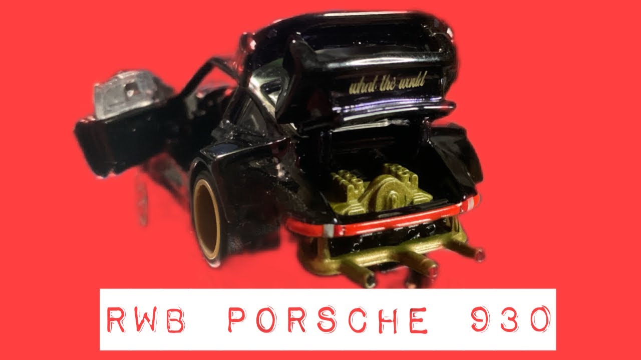 HOT WHEEL CARS | 1/64 | RED LINE CLUB EXCLUSIVE | RWB PORSCHE 930 ...