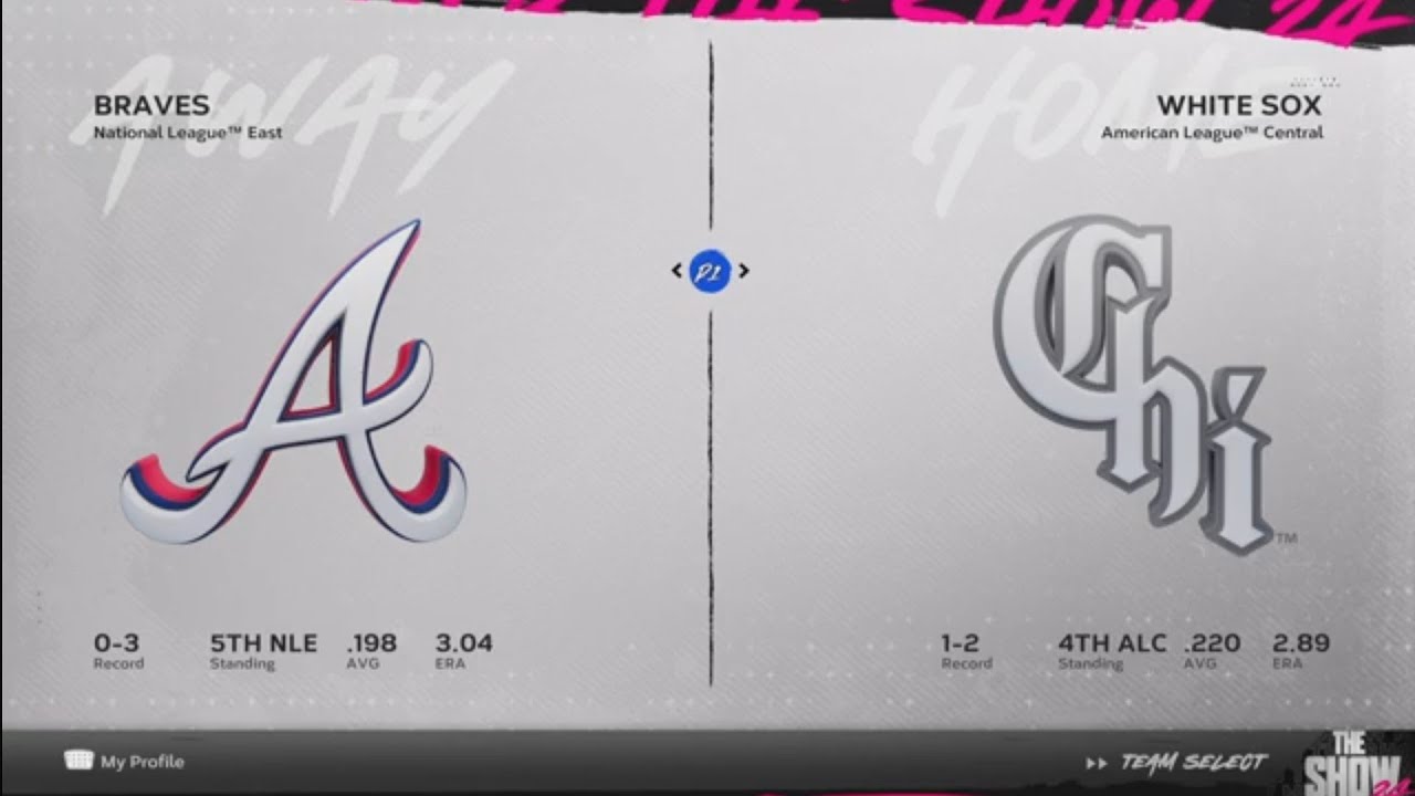 Braves V White Sox YEAR 1 M24 - YouTube