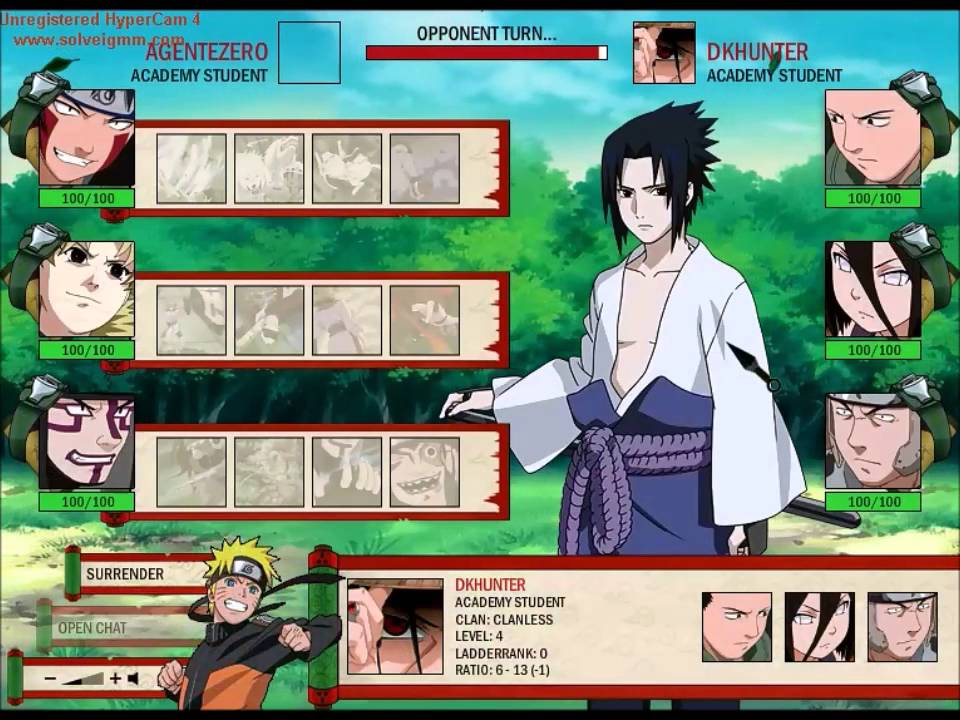 Naruto Arena - academy student Streak +8 | 2016 - YouTube