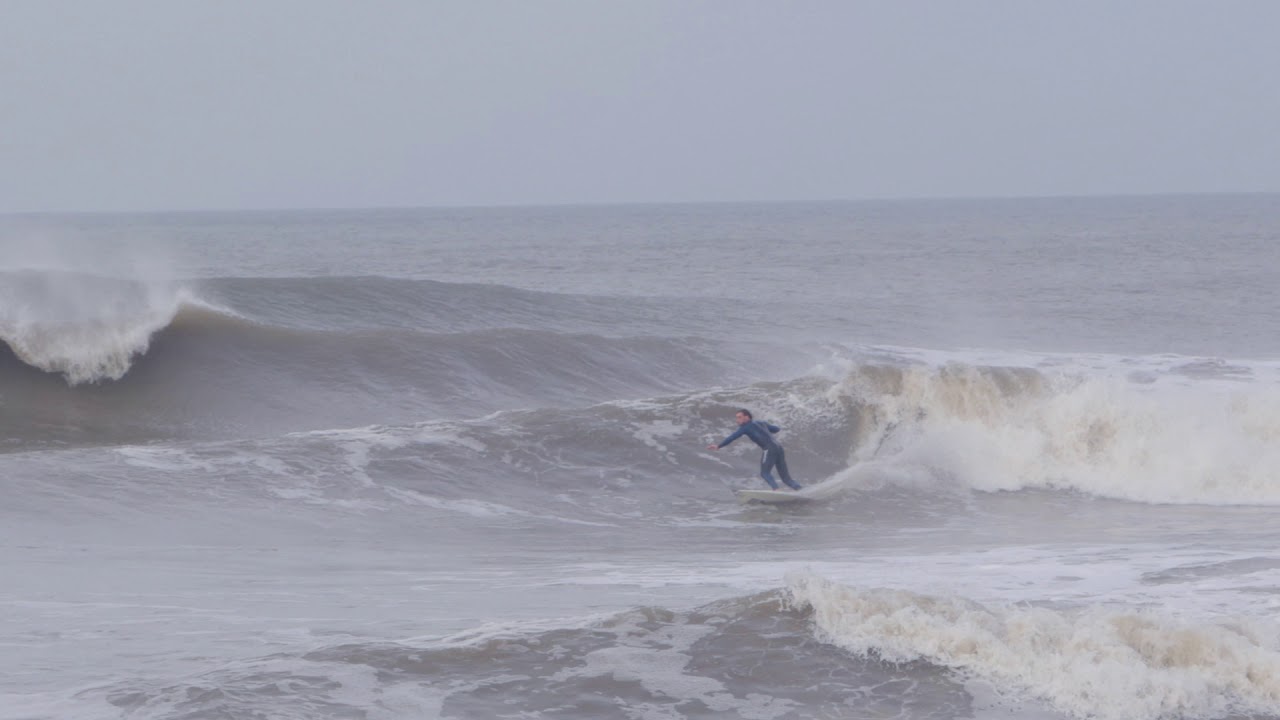 Surfing at Sker, Vale Of Glamorgan, Wales - YouTube