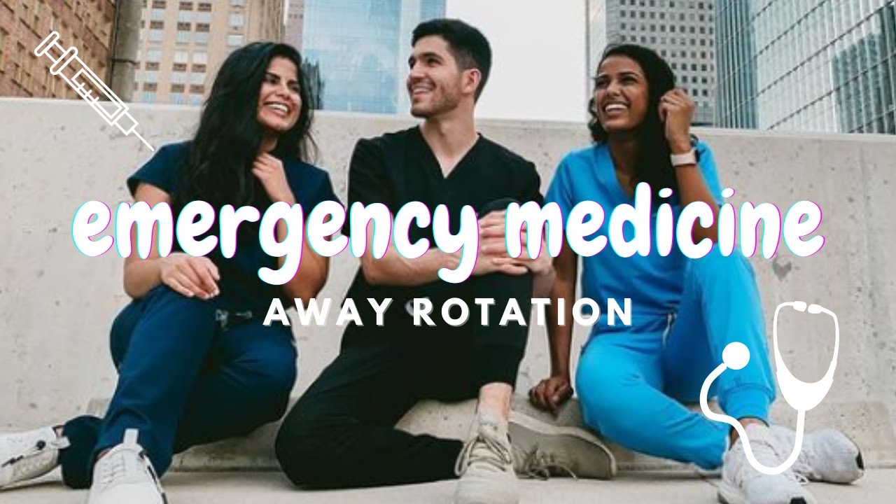 A WEEK IN MEDICAL SCHOOL | Step 2 & EM Away Rotation - YouTube