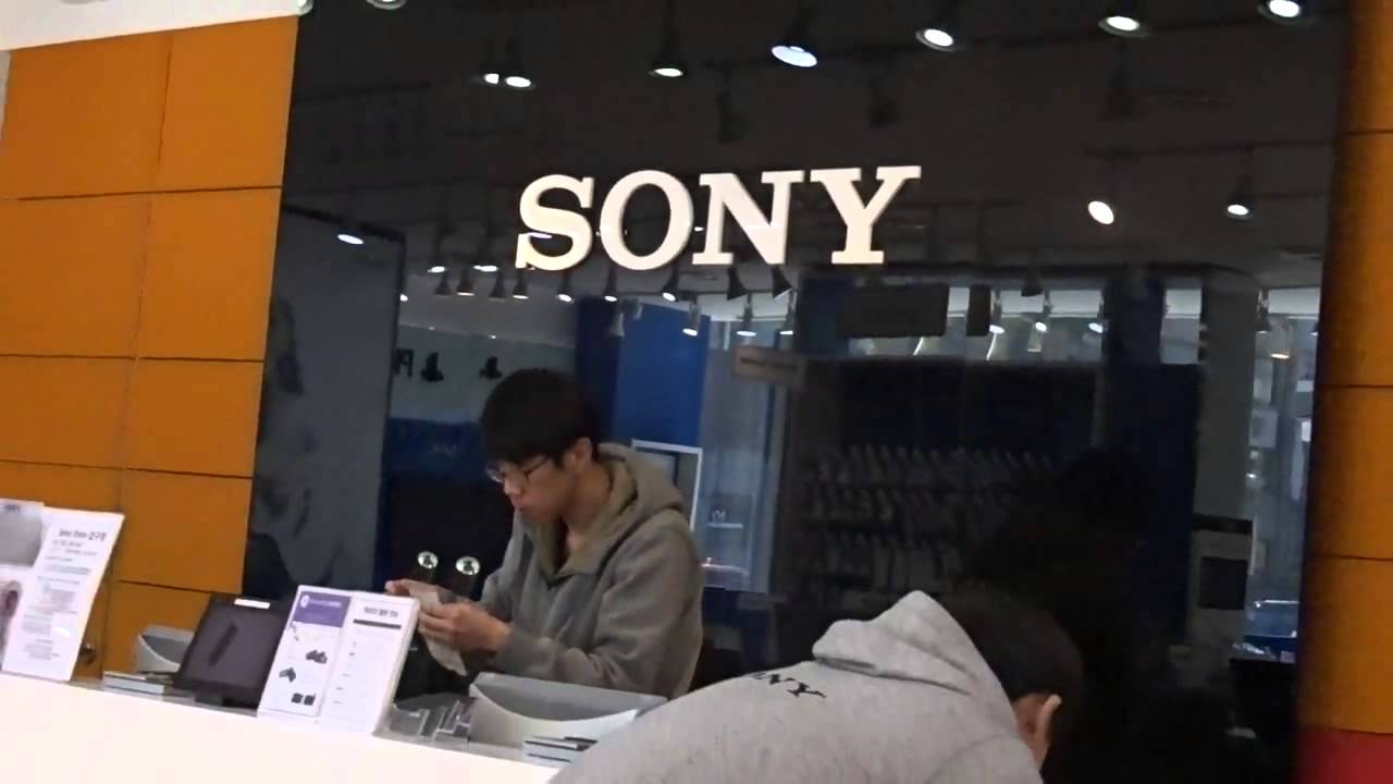 broken sony camera super steady shot - YouTube