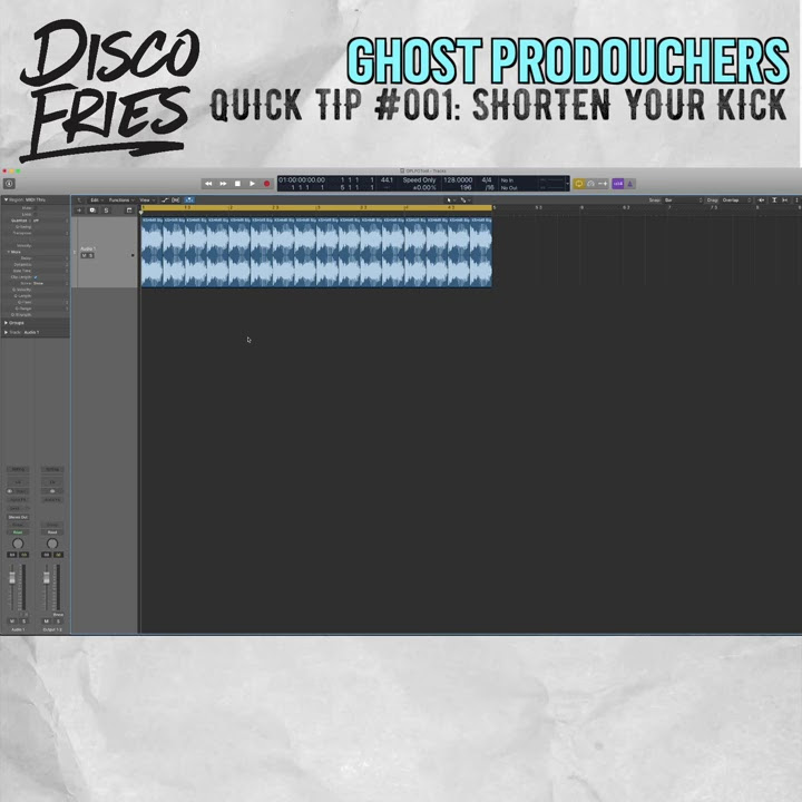 SHORTEN YOUR KICK [Quick Tip #001] - Disco Fries - GHOST PRODOUCHERS - YouTube