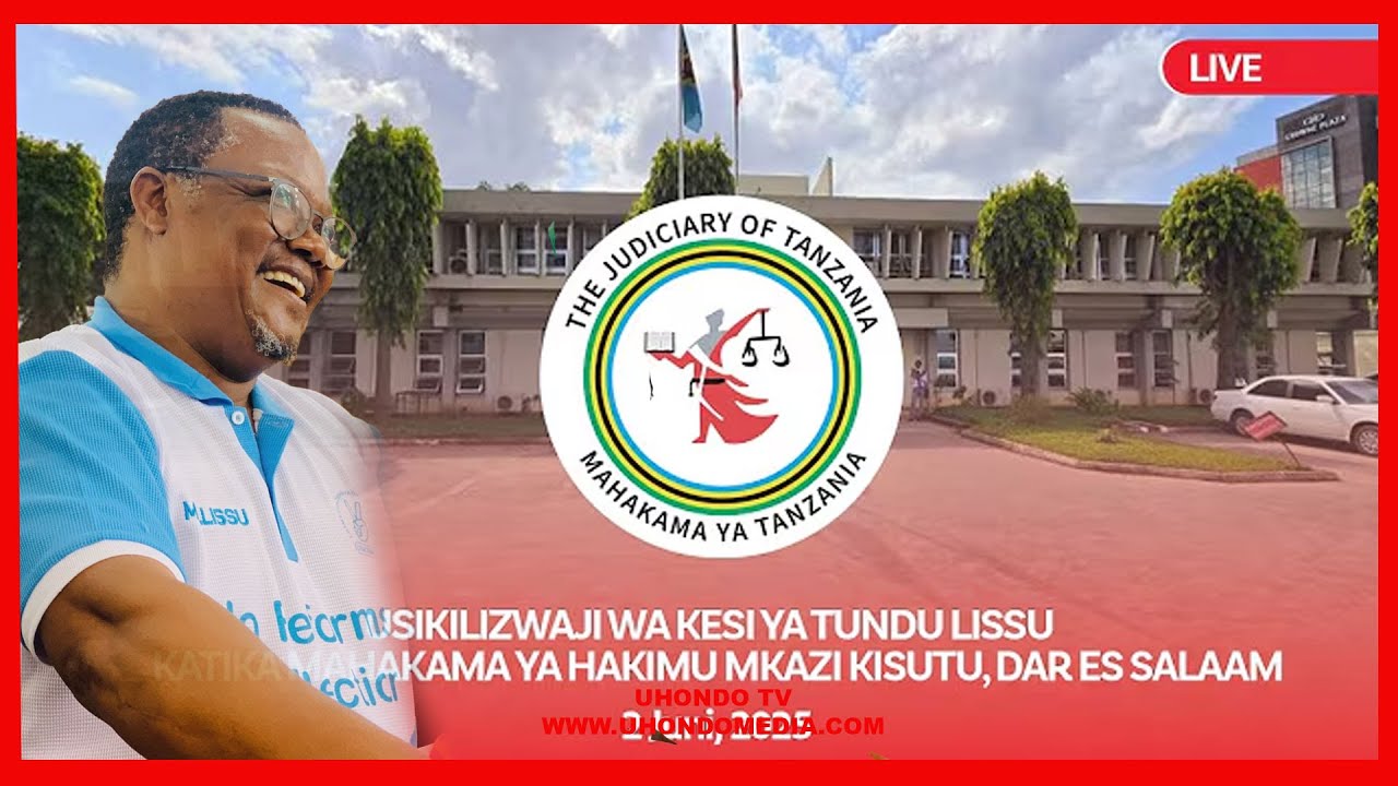 LIVE: USIKILIZWAJI WA KESI YA TUNDU LISSU KATIKA MAHAKAMA YA HAKIMU ...