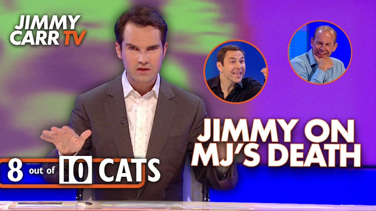Jimmy Carr on Michael Jackson’s Death | 8 Out of 10 Cats | Jimmy Carr ...