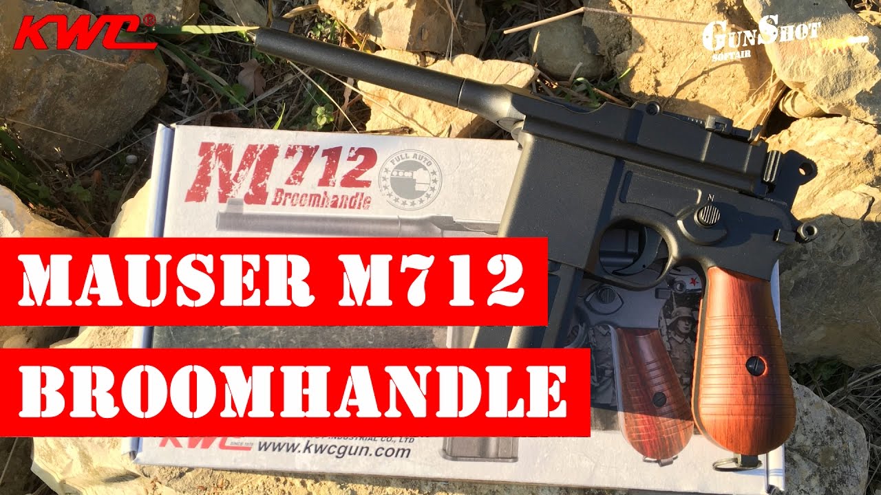 MAUSER M712 (C96) BROOMHANDLE KWC CO2 - REVIEW SOFTAIR (AUDIO: ITA ...