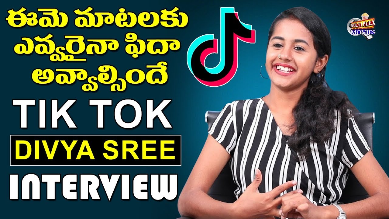 Tik Tok Star Divya Sree Exclusive Interview | Tik Tok Fame Divyasree | Spot News - YouTube