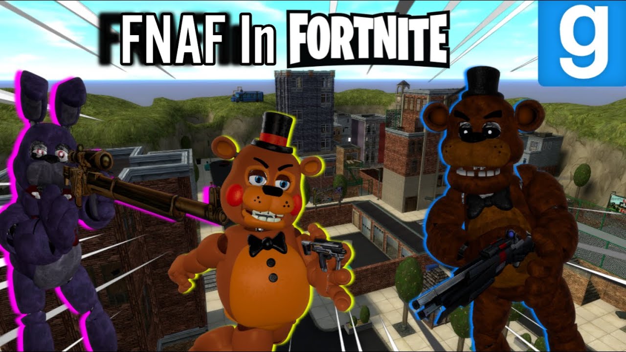 Gmod FNAF | FNAF In Fortnite - YouTube