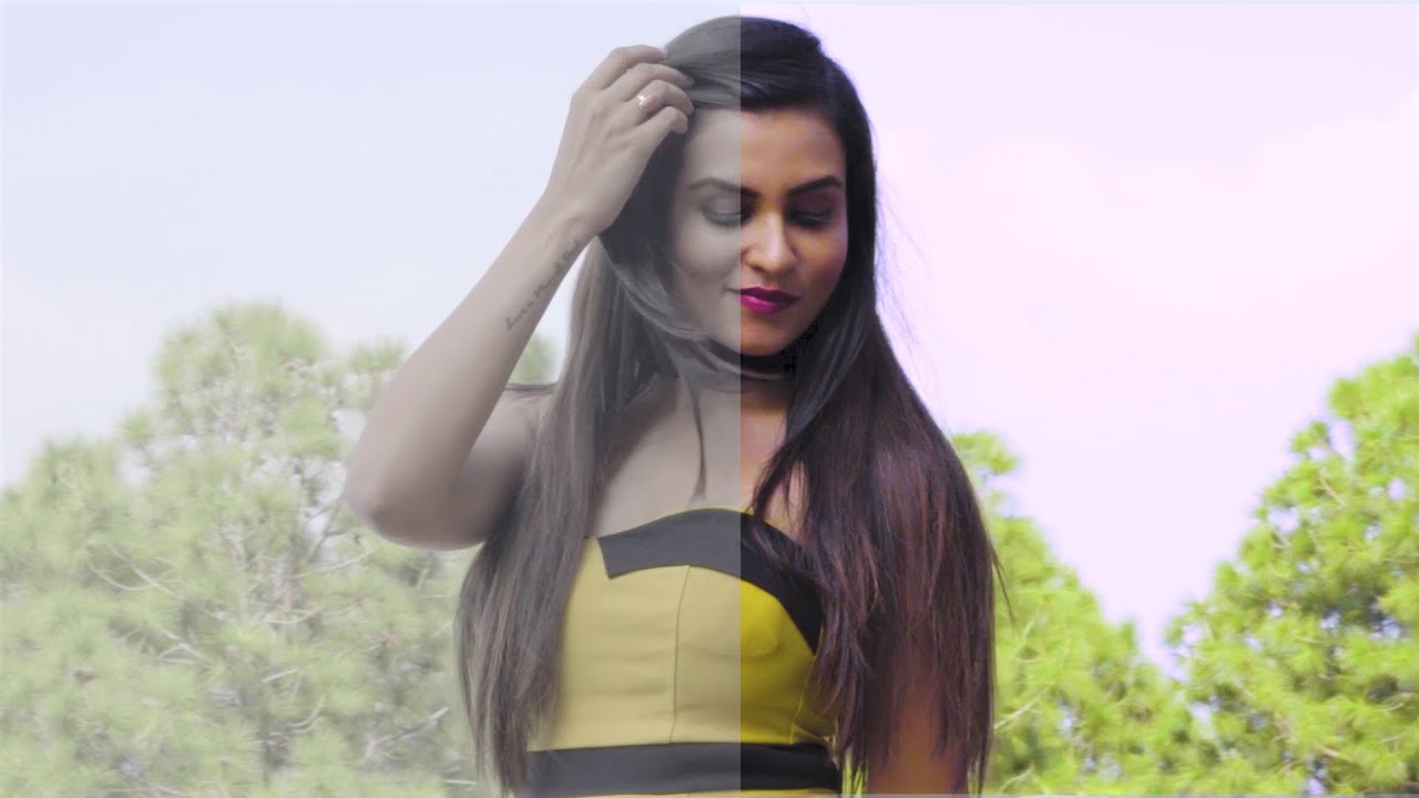 Music Video Model shoot | Editing Sample - YouTube