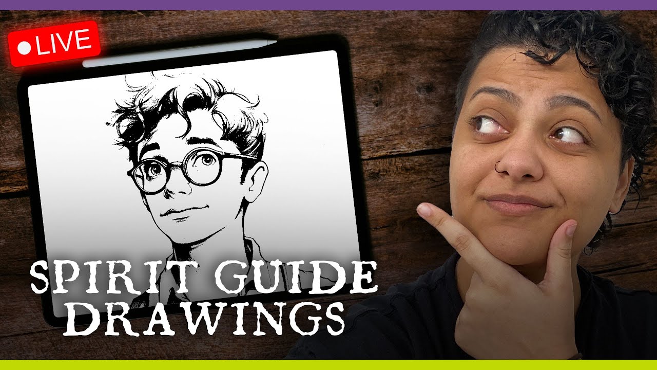 Drawing YOUR Spirit Guides LIVE | Psychic Medium Livestream - YouTube