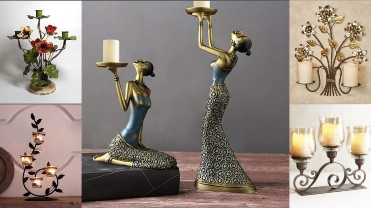 Top 200+ candles Holder Designs/ - YouTube