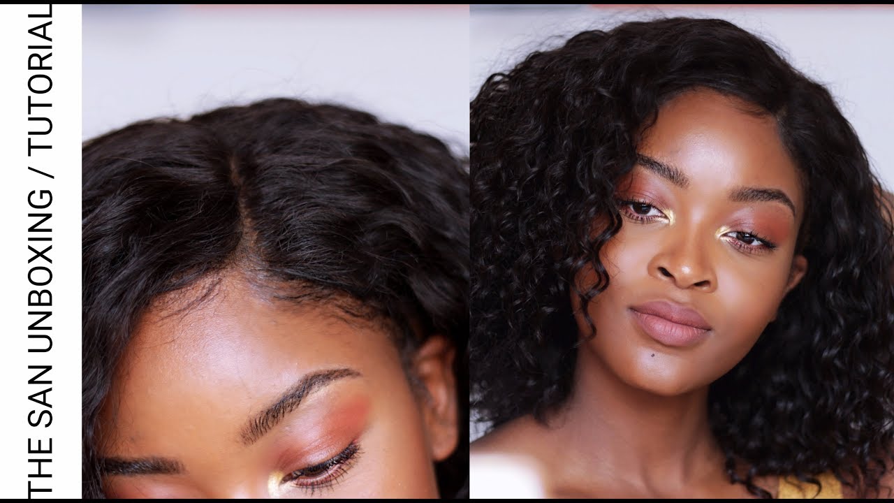 The San Hair Deep Wave Un-boxing / Tutorial | Nosipho Mhlanga - YouTube