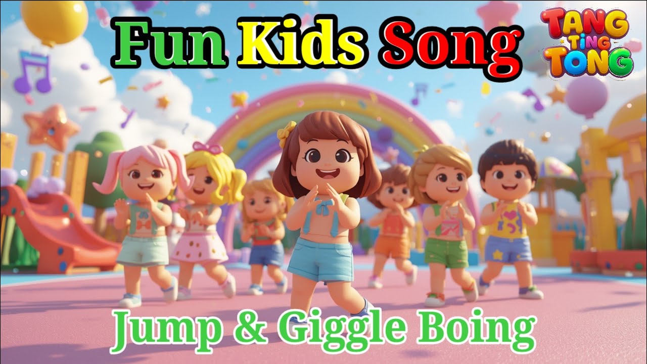 Jump & Giggle Boing | Fun Kids Song | Tang Ting Tong | Nursery Rhyme ...