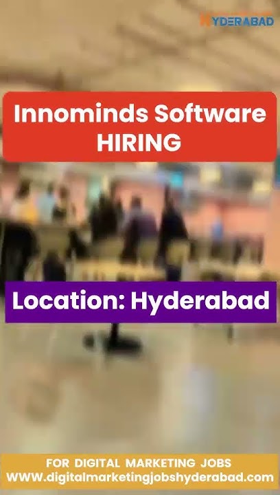 Innominds Software Hiring Digital Marketers in Hyderabad | Digital ...
