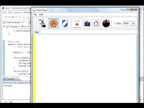 Java programming part 86 GUI : Tabs using JTabbedPane - YouTube