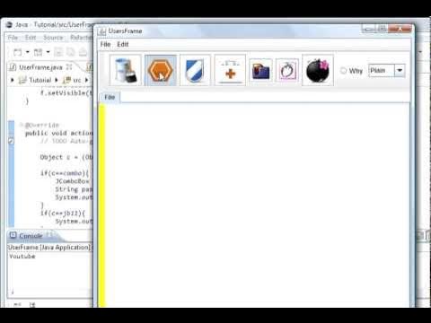 Java programming part 86 GUI : Tabs using JTabbedPane - YouTube
