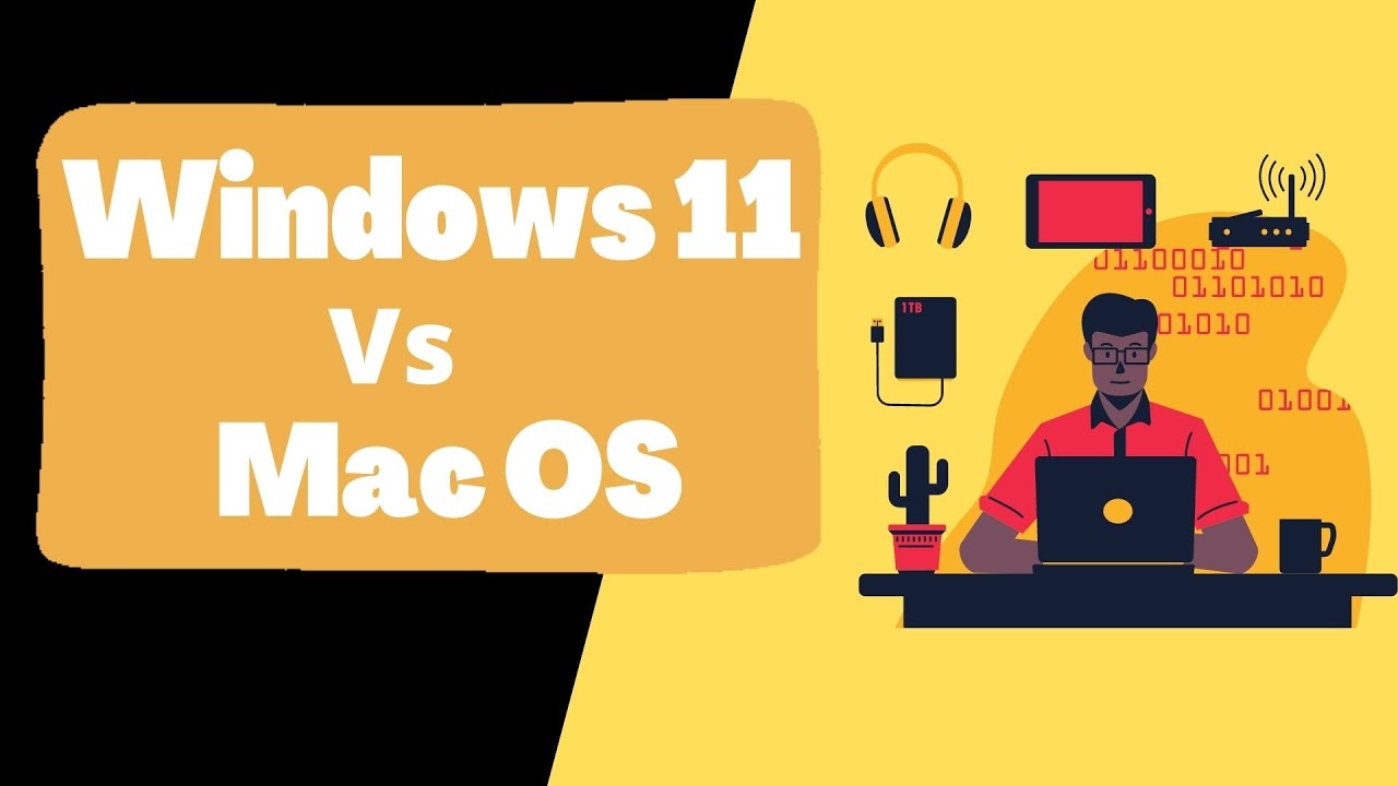 Windows 11 Vs Mac OS | Windows 11 Vs Mac हिंदी में - YouTube