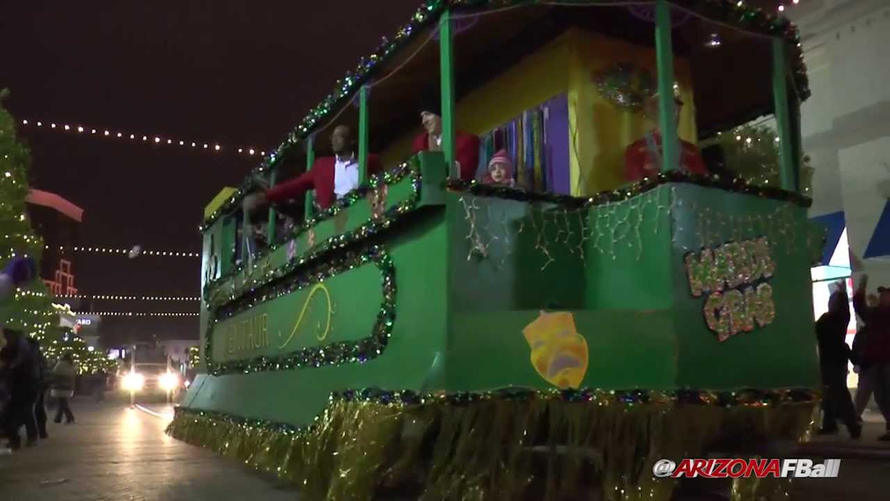 Arizona Football @AdvoCare100Bwl Parade & Pep Rally - YouTube