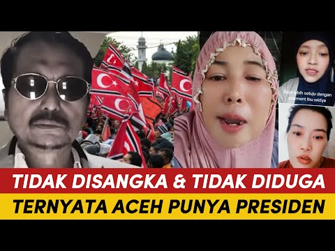 WADUHH!! TERNYATA ACEH PUNYA PRESIDEN BUAT BU WIDIA GERAM!