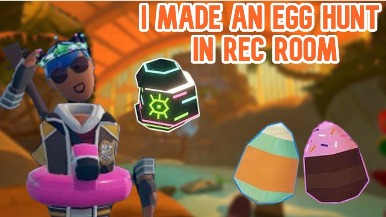 I Made an Egg Hunt in Rec Room - YouTube