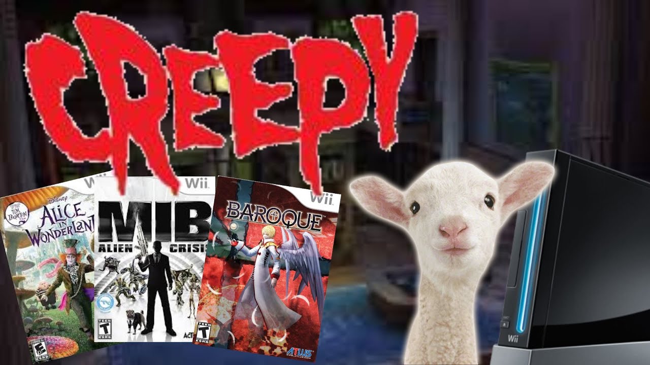Creepy Nintendo Wii Games - YouTube
