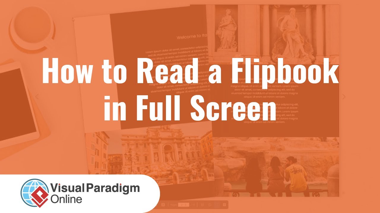 How to Read a Flipbook in Full Screen - YouTube