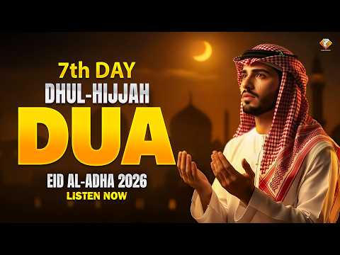Dhul Hijjah Dua 2026 | Powerful Dua for the 7th Day of Dhul Hijjah | (LISTEN NOW) | Sheikh Alaa Aqel