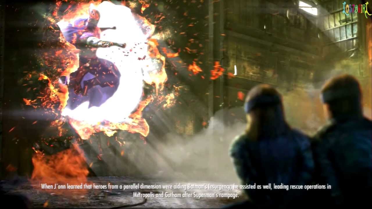 Injustice Gods Among Us Martian Manhunter's Ending Story - YouTube