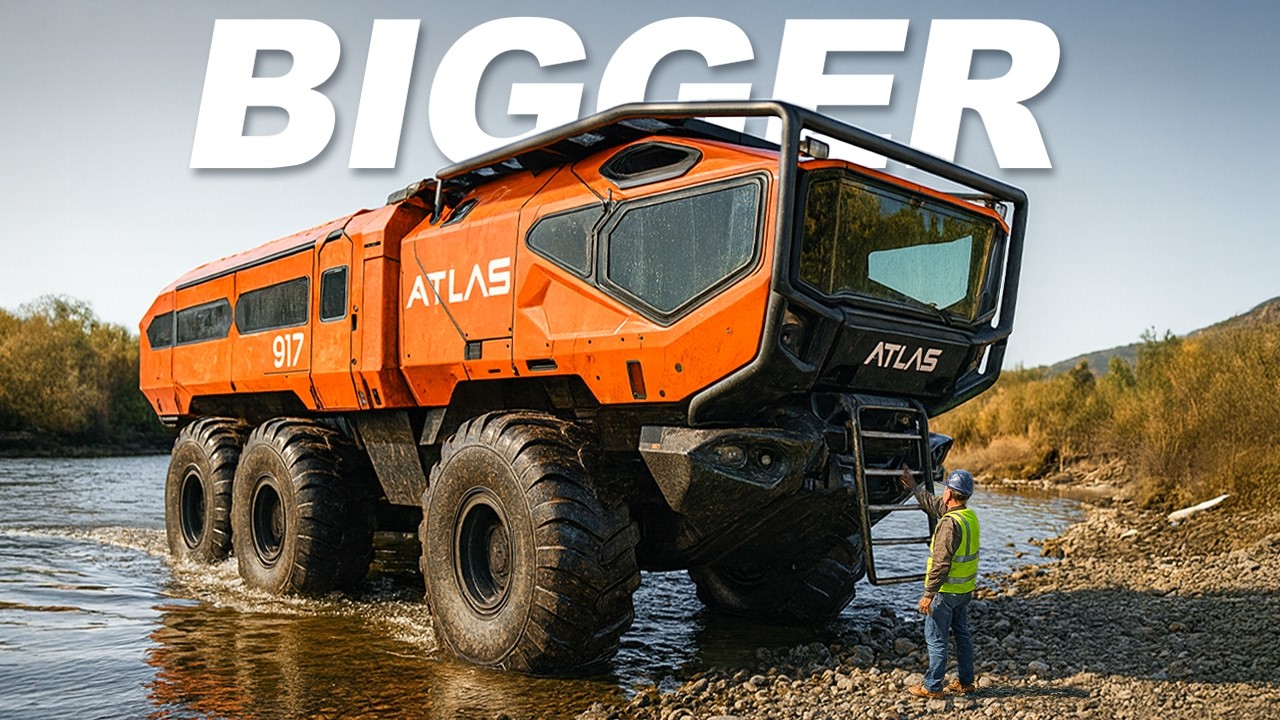 THE BIGGEST OFF-ROAD AMPHIBIOUS VEHICLES YOU NEVER KNEW EXISTED! - YouTube