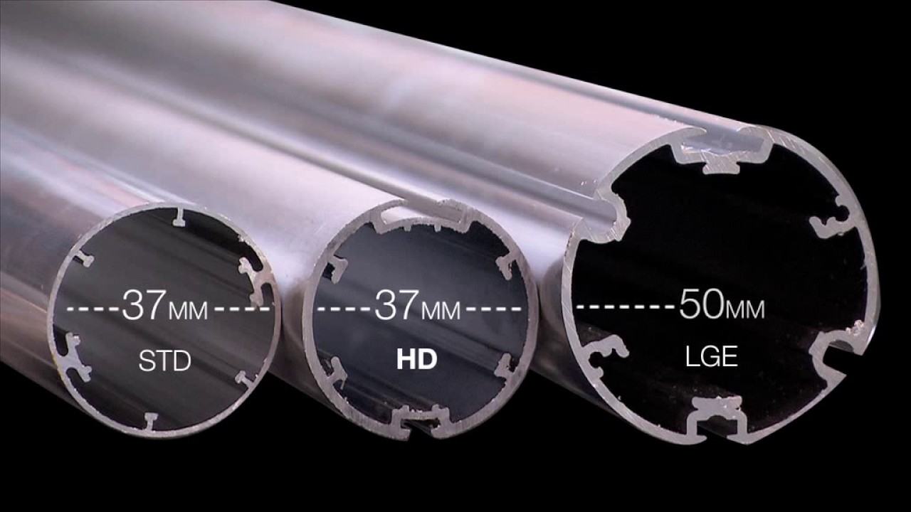 QUANTUM Roller Blind Hardware - YouTube