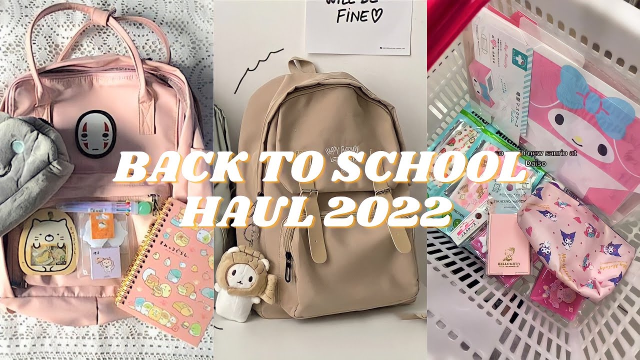 Back 2 School Supplies Haul 2022 || Tiktok Compilation || - YouTube