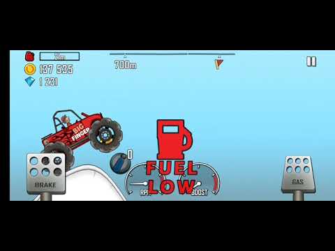 Hill Climb Racing by ambiya game with big finger tractor