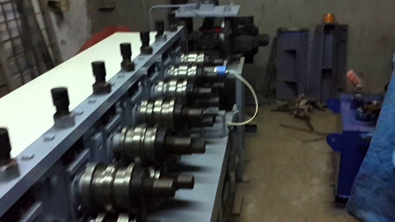 Automatic L Channel Roll forming machines - YouTube