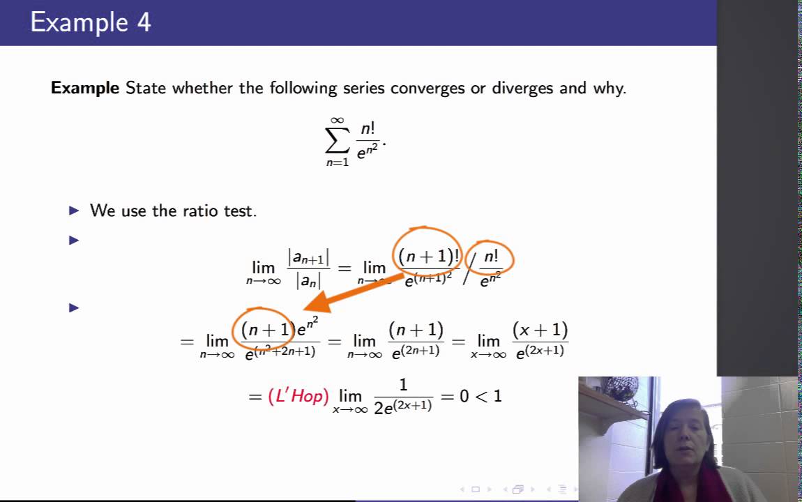 Calculus II, Lecture 26, V2 Mixed Series Example Set 1 - YouTube