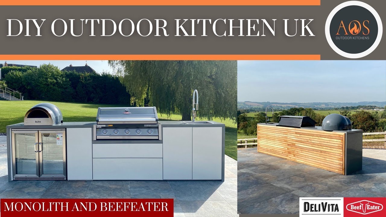 DIY OUTDOOR KITCHEN UK | BEEFEATER HARMONY MODULAR KITCHEN | DELIVITA ...