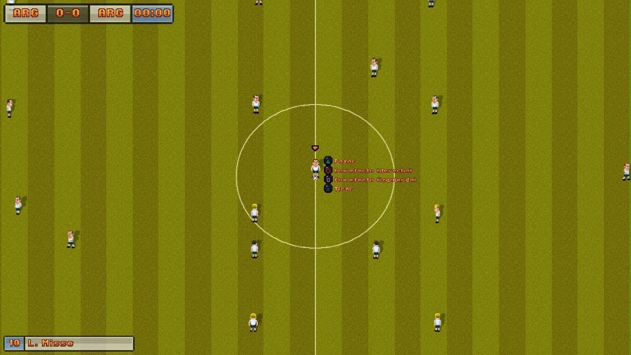16-Bit Soccer_medeia partida ArGentina Argentina - YouTube