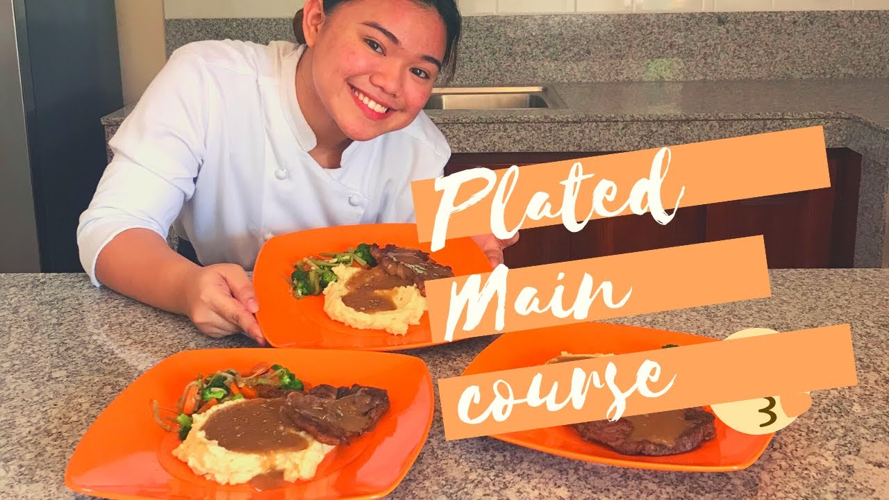 PLATED MAIN COURSE - YouTube