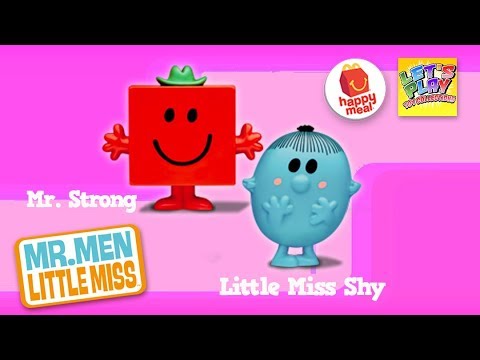 2017 Mr. Men Little Miss - MR. STRONG & LITTLE MISS SHY McDonald's ...