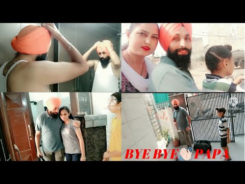 Have A Safe Journey Papa 💞 | Sandeep Didar vlogs - YouTube