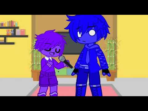 Alan Becker Purple I want to forget to go it's just a girl in the music ...