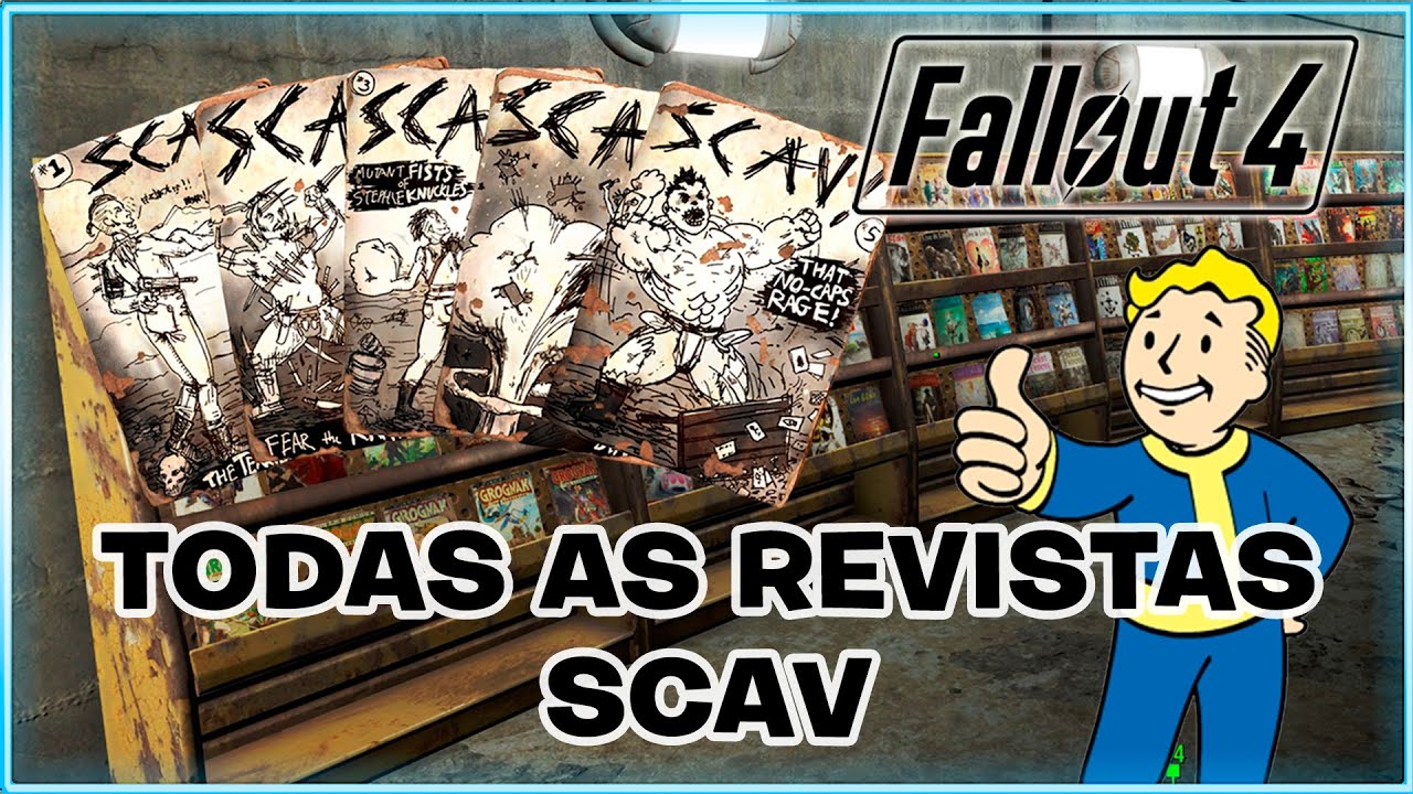 A LOCALIZAÇÃO DAS REVISTAS SCAV EM FALLOUT 4 - YouTube